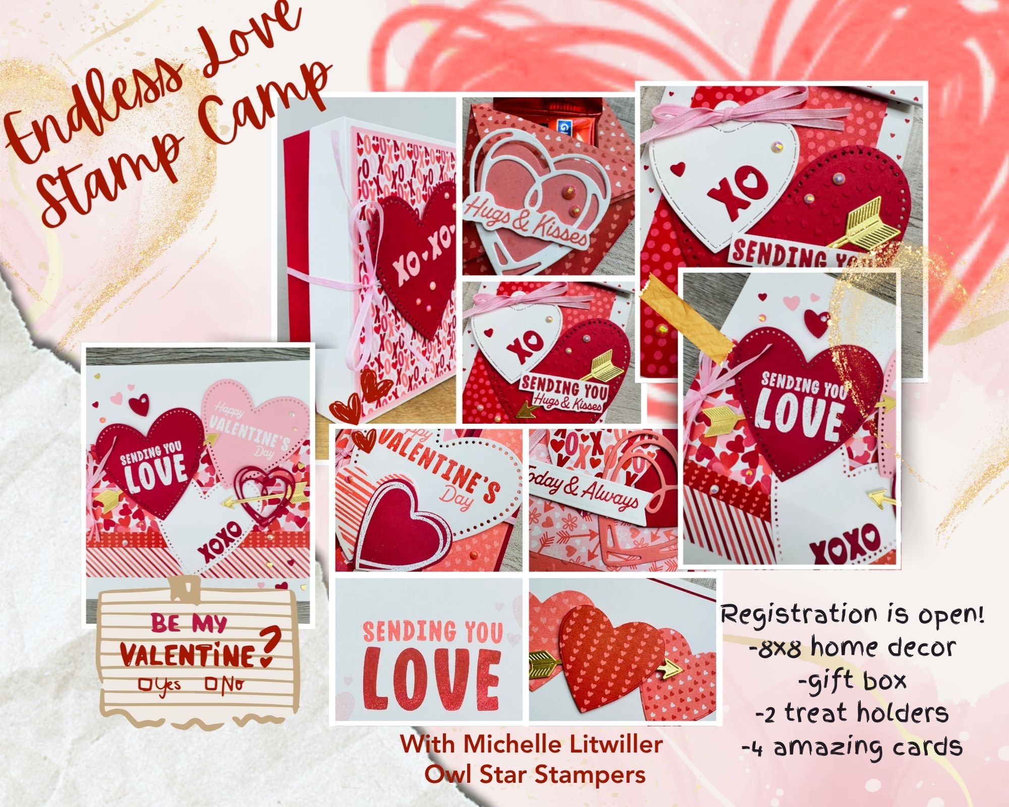 Endless Love Stamp Camp PDF Tutorial