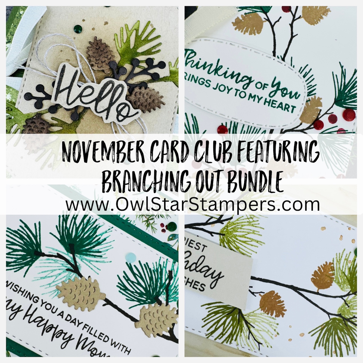 November 2025 Card Club Tutorial